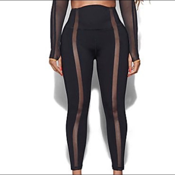 IVY PARK | Pants & Jumpsuits | Adidas Ivy Park Mesh Panel Tights | Poshmark